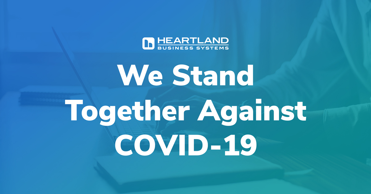 We stand together against COVID-19.